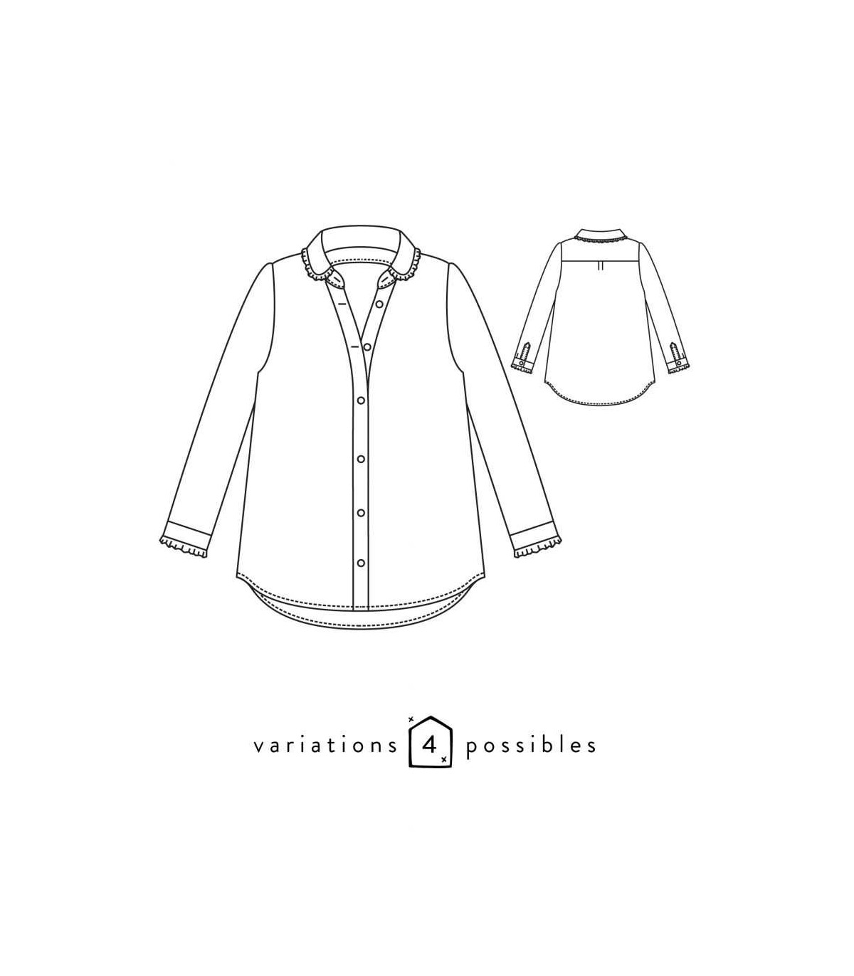 ATELIER SCÄMMIT Chemise LISERON